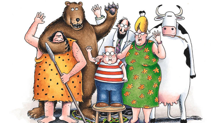 Gary Larson Releases New Far Side, Tribute to Jane Goodall