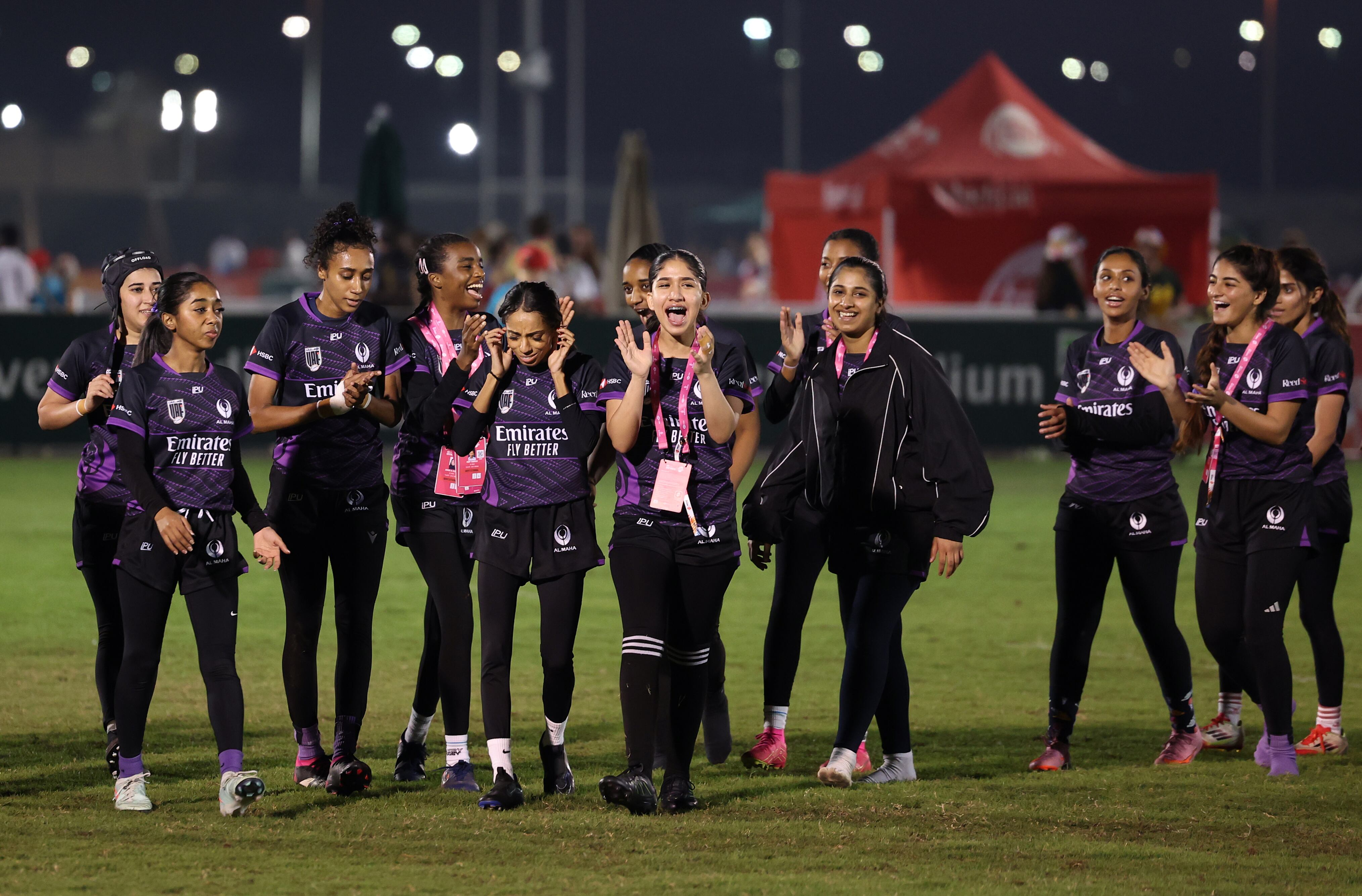 Emirati and Saudi Arabian women go head to head at Dubai Sevens as ...