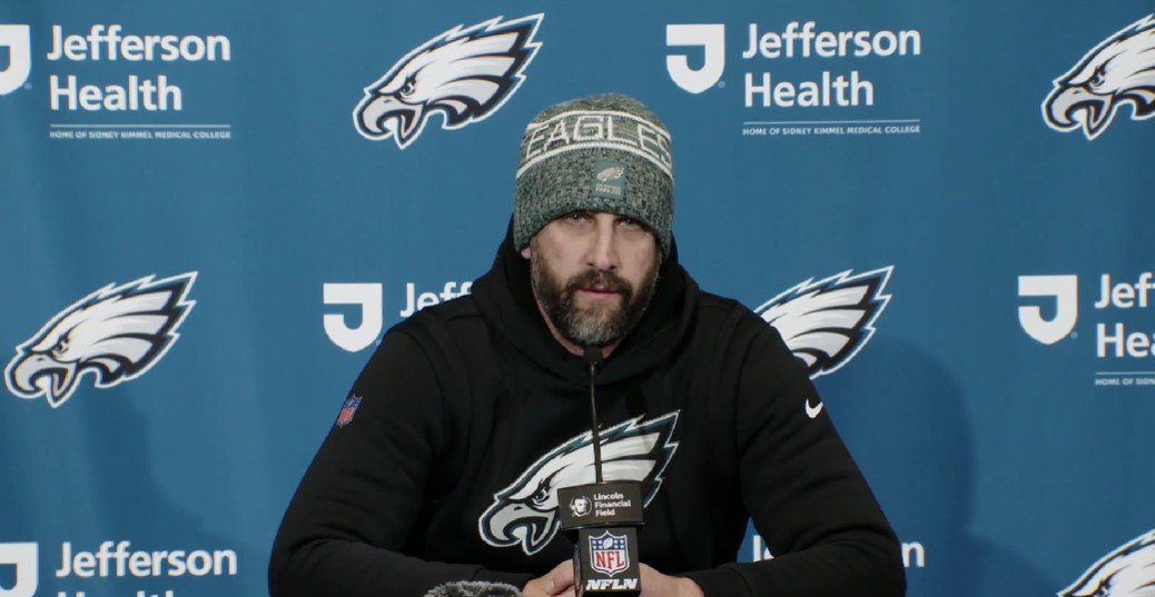 Nick Sirianni after Eagles’ loss to Bears: “We’re not changing the play ...