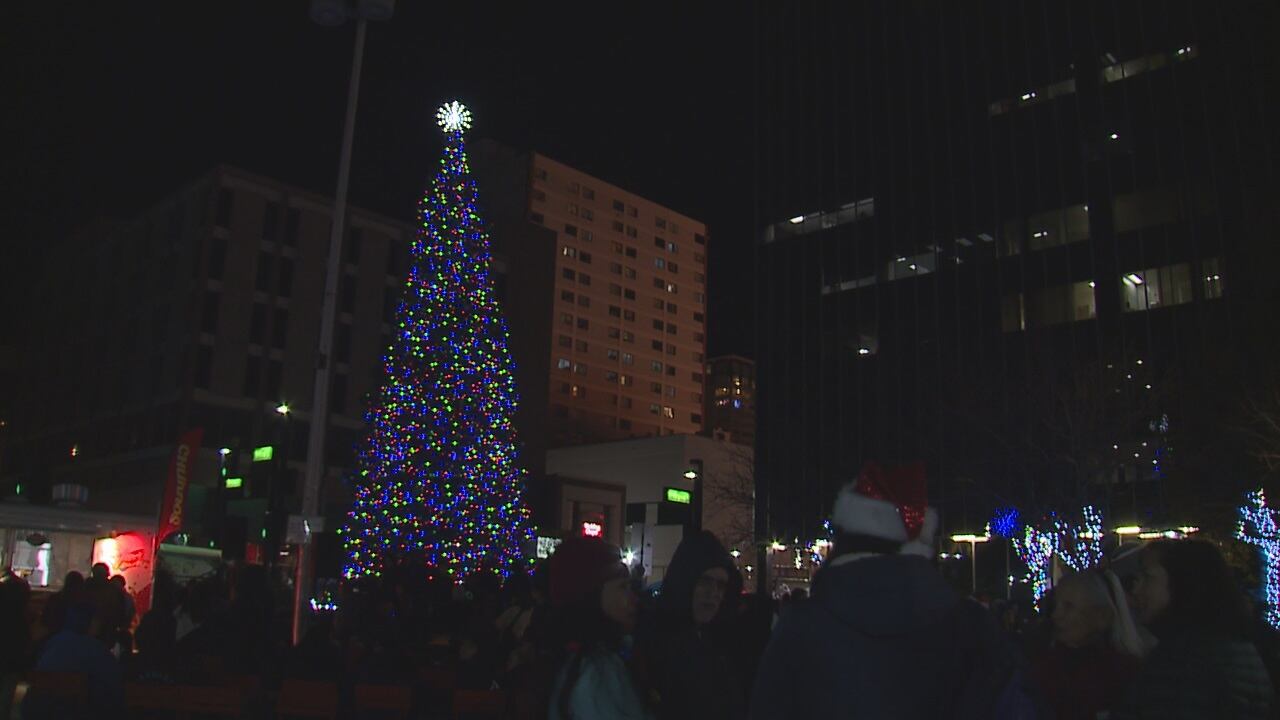 City of Reno Christmas Tree lighting
