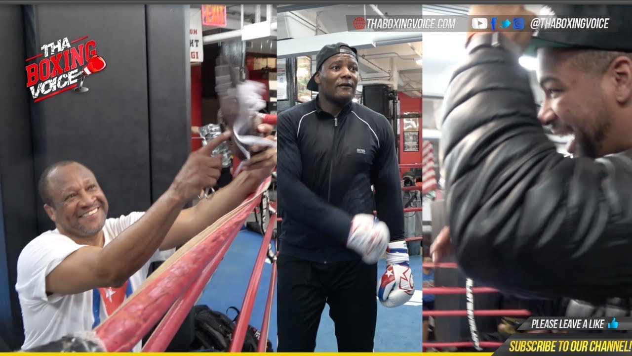 🚨Luis Ortiz tells Nestor Gibbs to get in the ring and box him; ducks ...