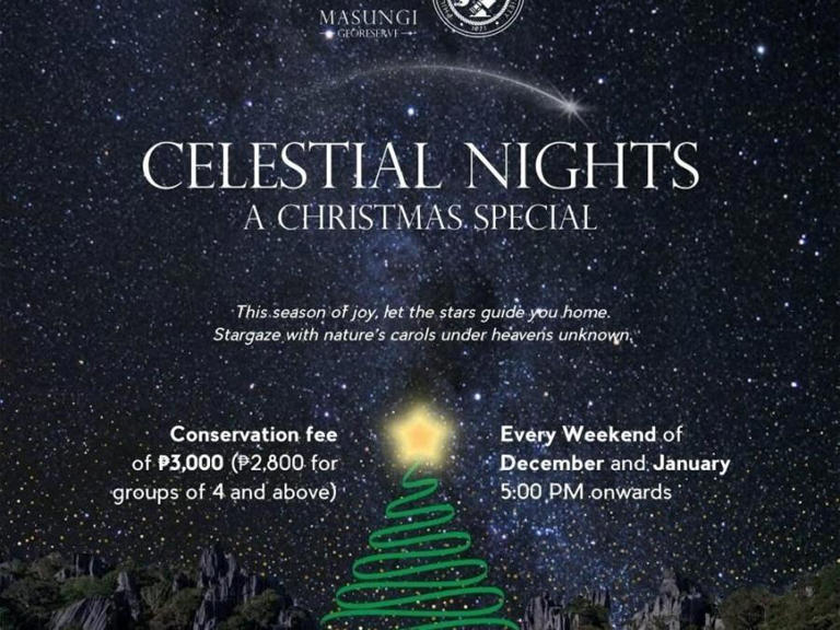 Masungi Georeserve's Celestial Nights is back for the holidays