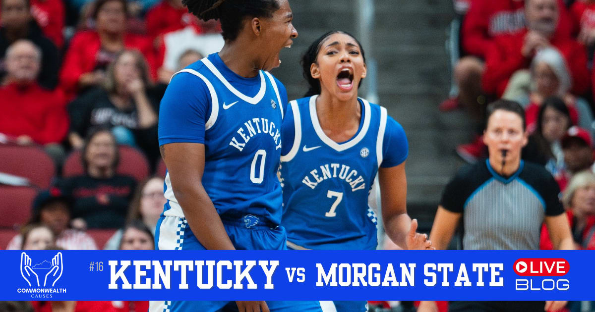 LIVE BLOG: No. 16 Kentucky vs. Morgan State