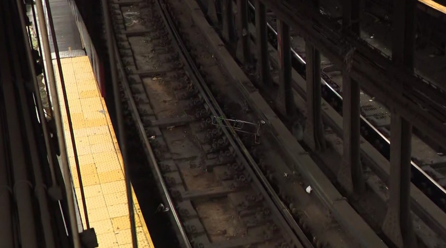 Track fire disrupts subway service on several lines