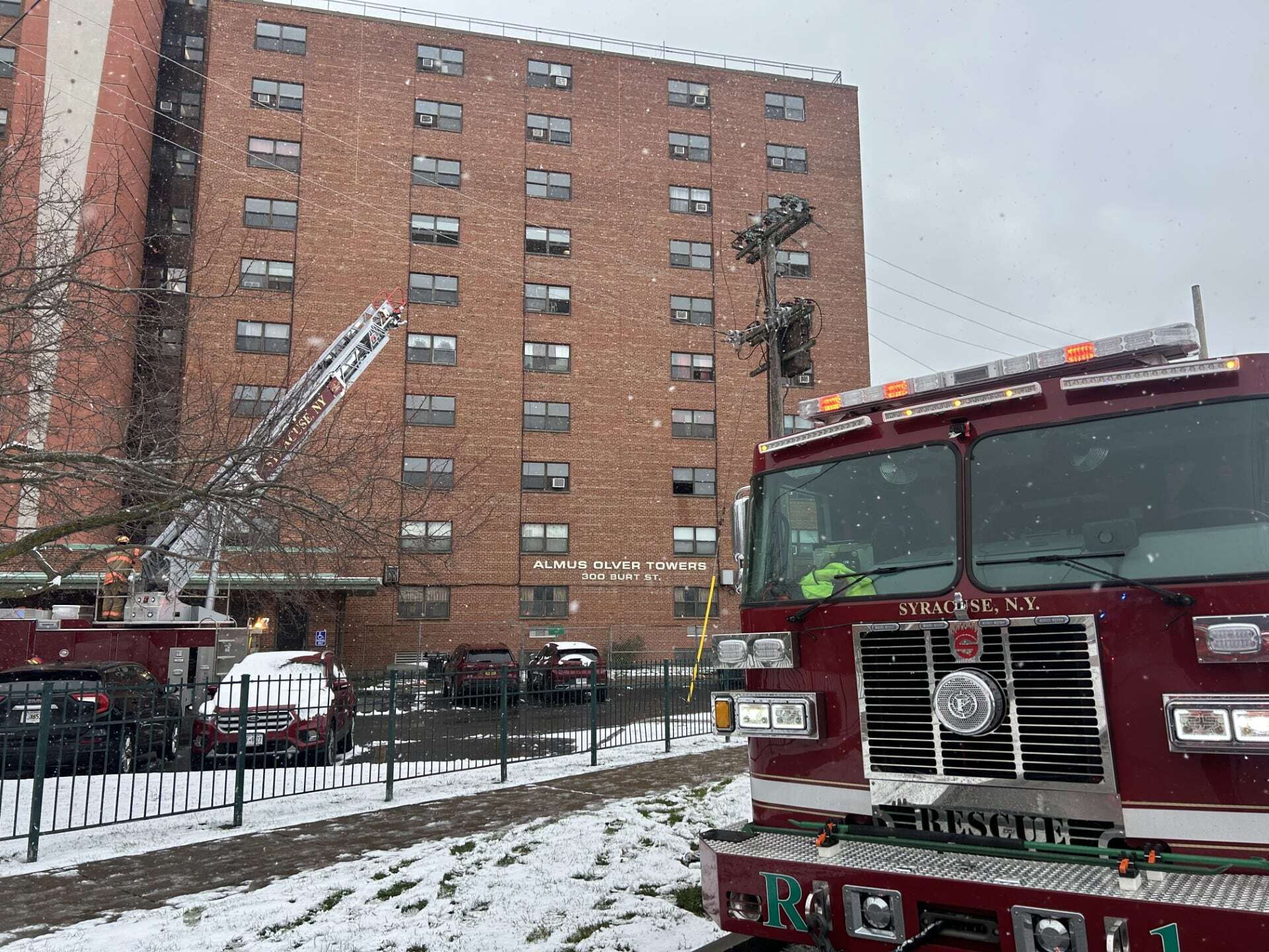 Syracuse firefighters put out 2 fires Friday afternoon; one person ...