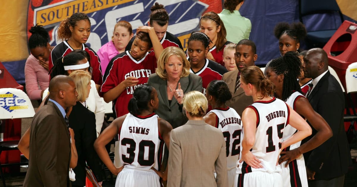 South Carolina women’s basketball coach Dawn Staley details the ...