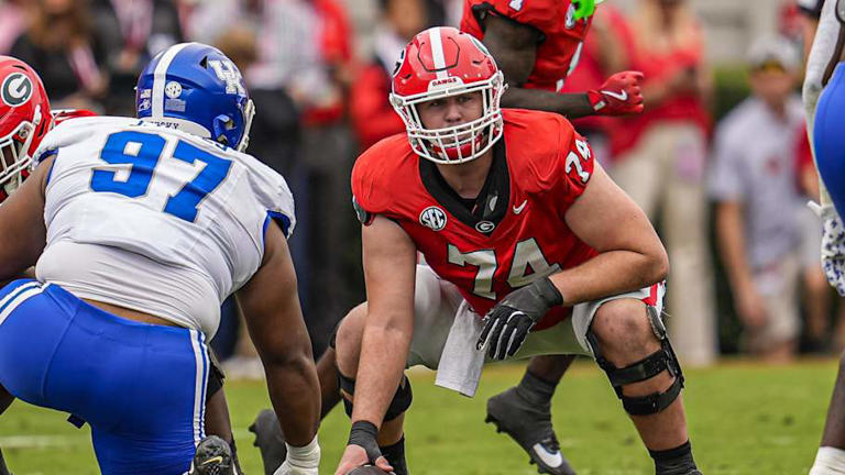 Kirby Smart Provides Injury Update for OL Drew Bobo Following Win Over ...