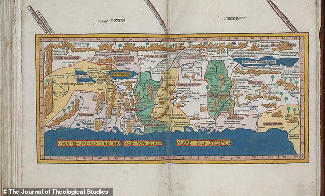 First 'Bible map' published 500 years ago still influences how we think ...