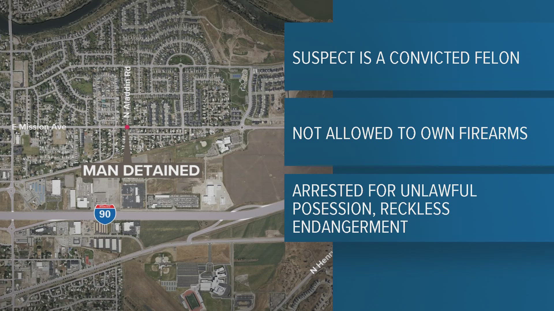 Liberty Lake Police Department arrests convicted felon who fired their ...