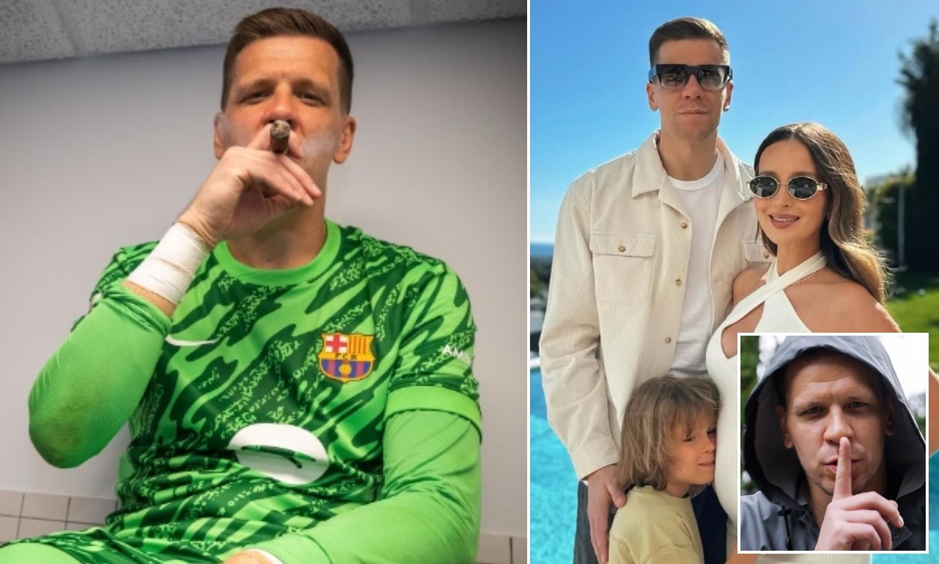 Wojciech Szczesny reveals he broke Barcelona's body fat record and is ...