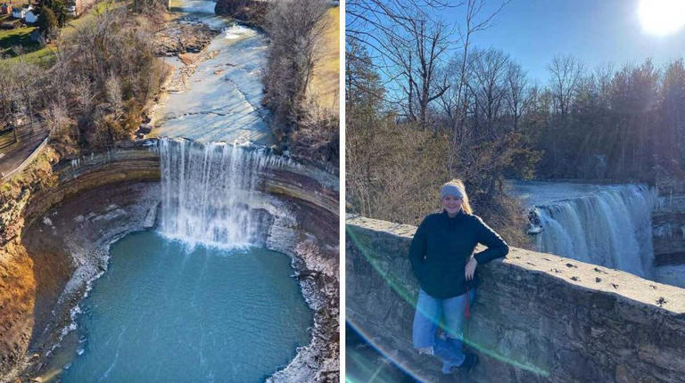 Niagara has two secret waterfalls hidden in a valley and the views are ...