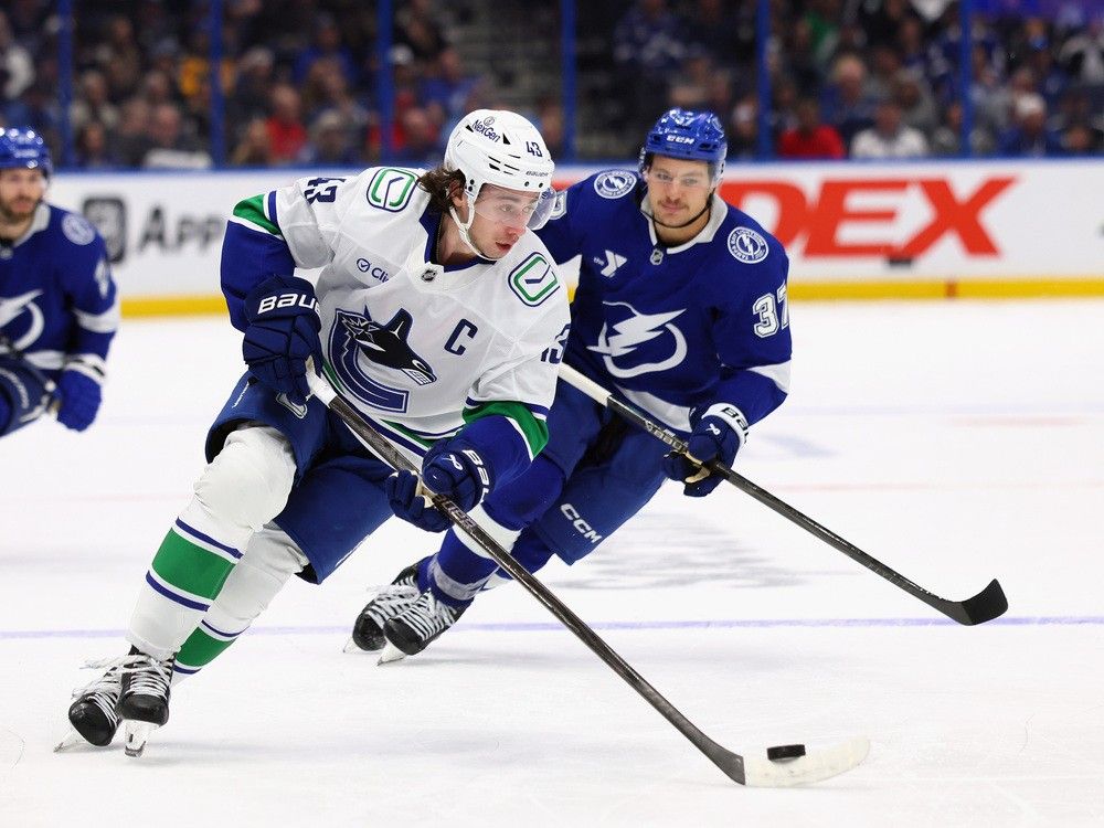 Canucks live: Update: Boeser buzz builds; expansion cousins for last RA ...