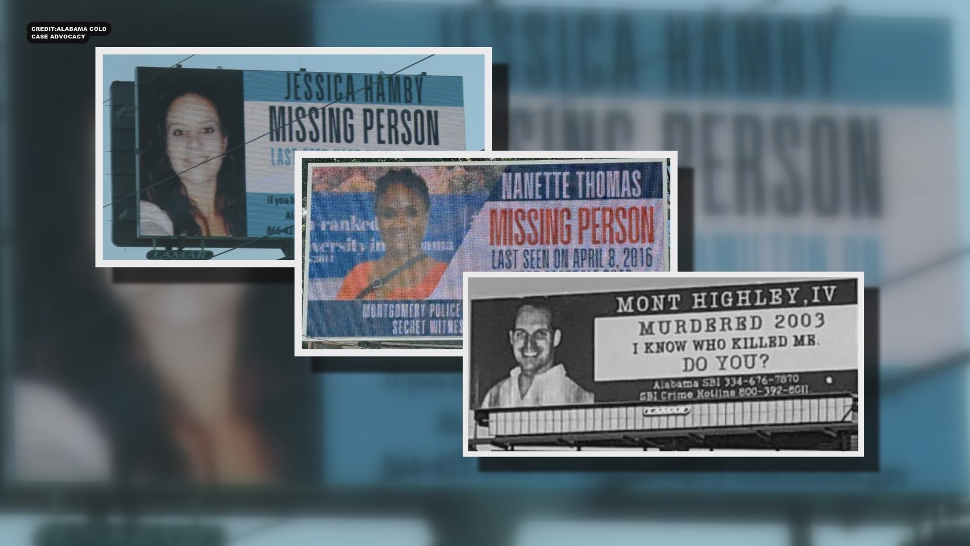 ‘Operation Safe Return’ plans to warm up Alabama cold cases with billboards