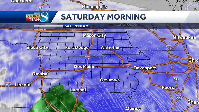 Iowa weather: Frigid winds continue today; travel remains difficult
