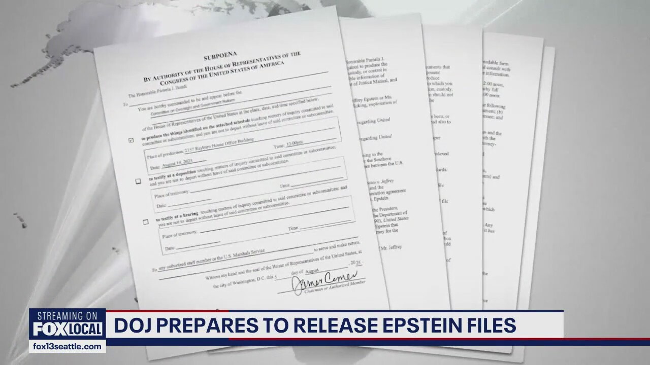 DOJ deadline to release Epstein files under new transparency law looming
