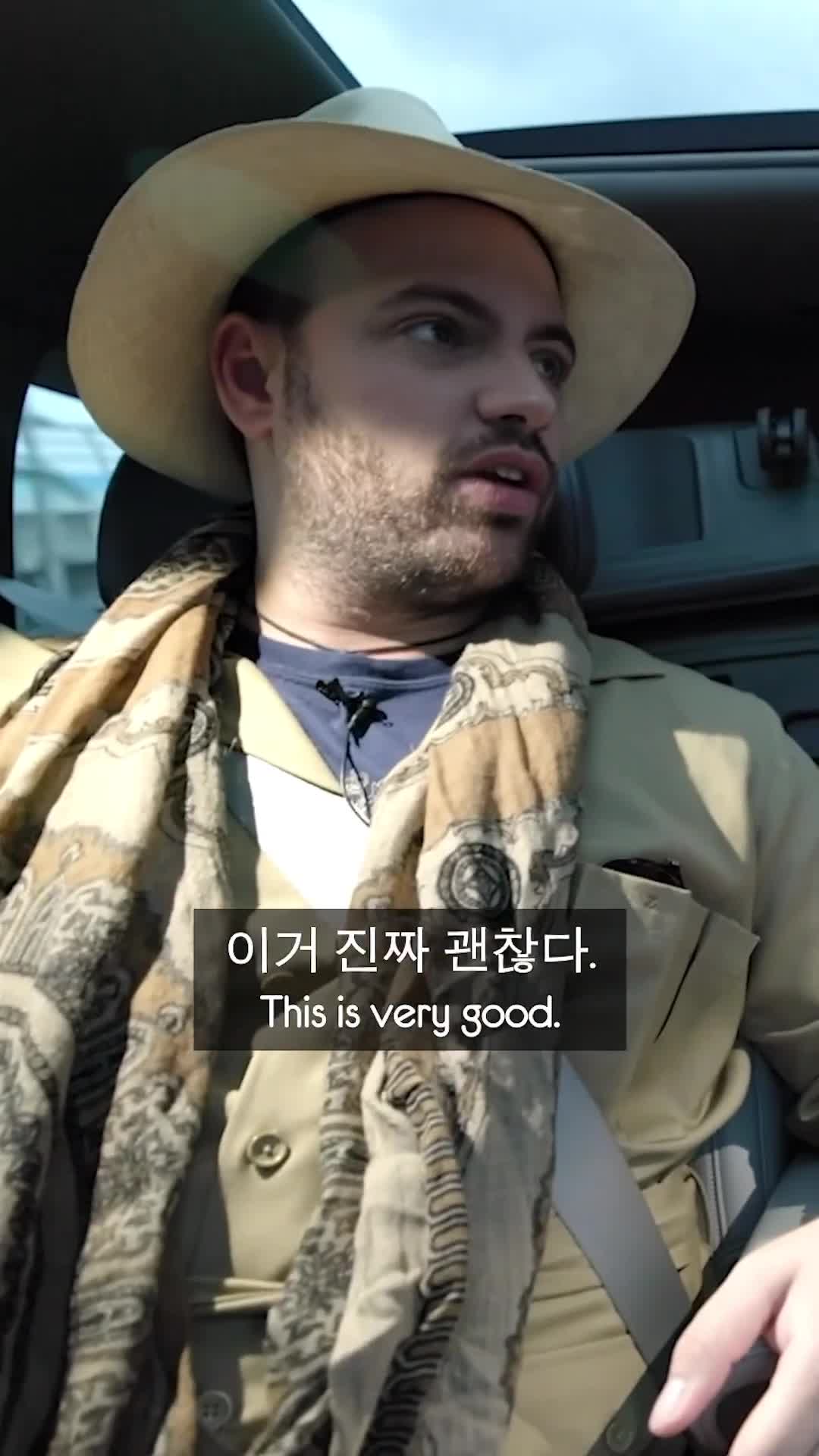 Korean cars have massage chairs! 🤯