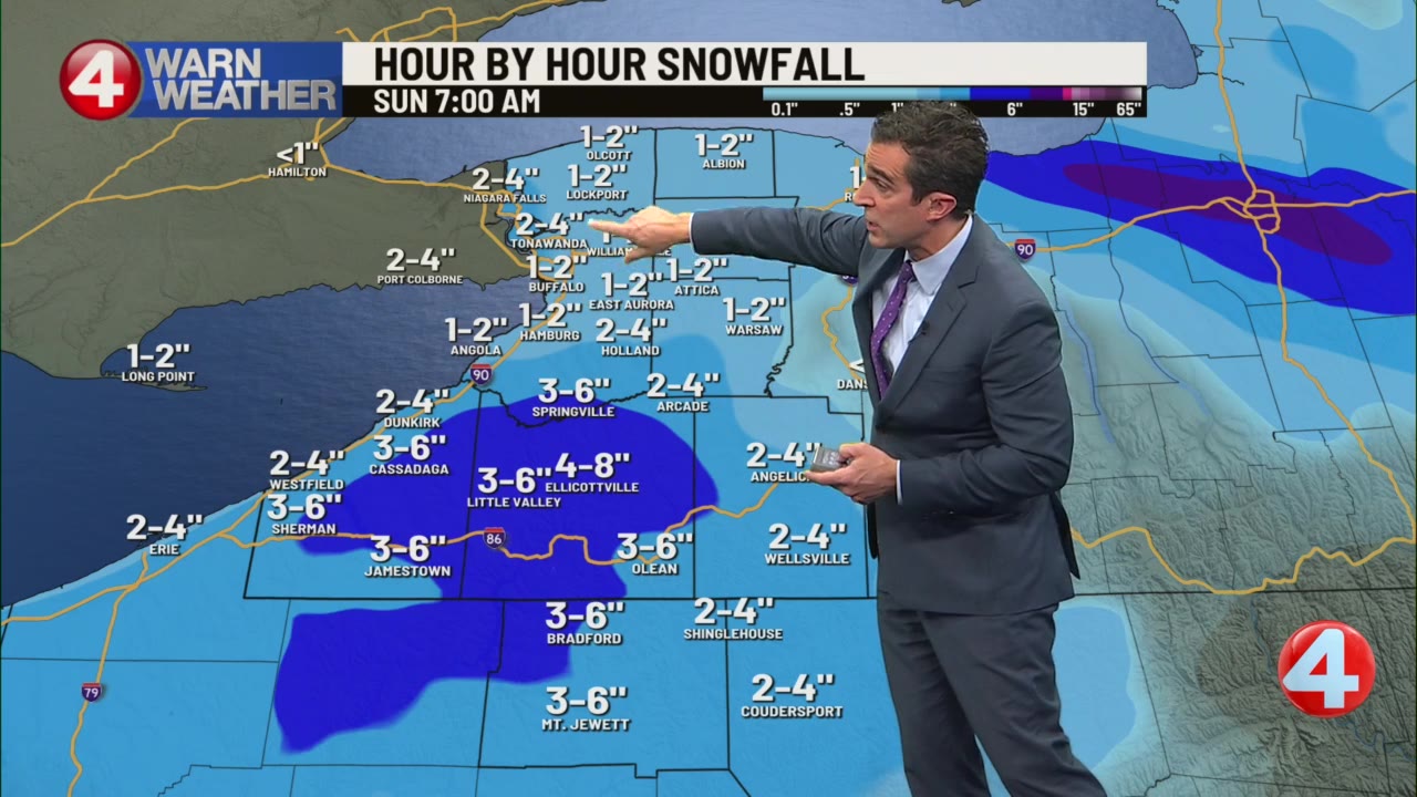 Buffalo weather update: 7 p.m., 11/28/25