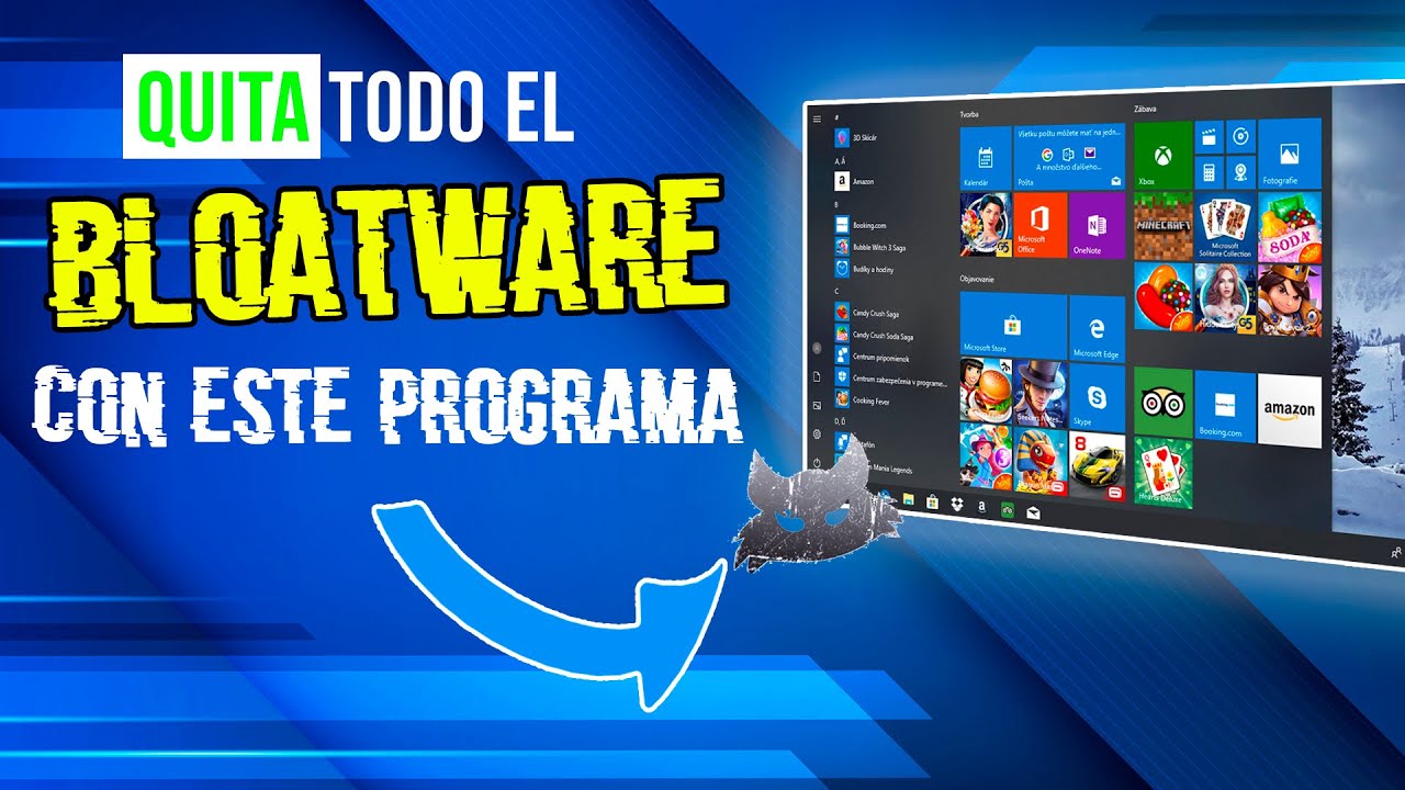 Cómo eliminar todos los programas preinstalados (BLOATWARE) de Windows ...