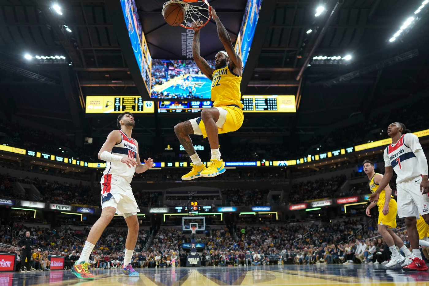 Pacers beat Wizards 119-86 in NBA Cup game between 2 of the league's ...