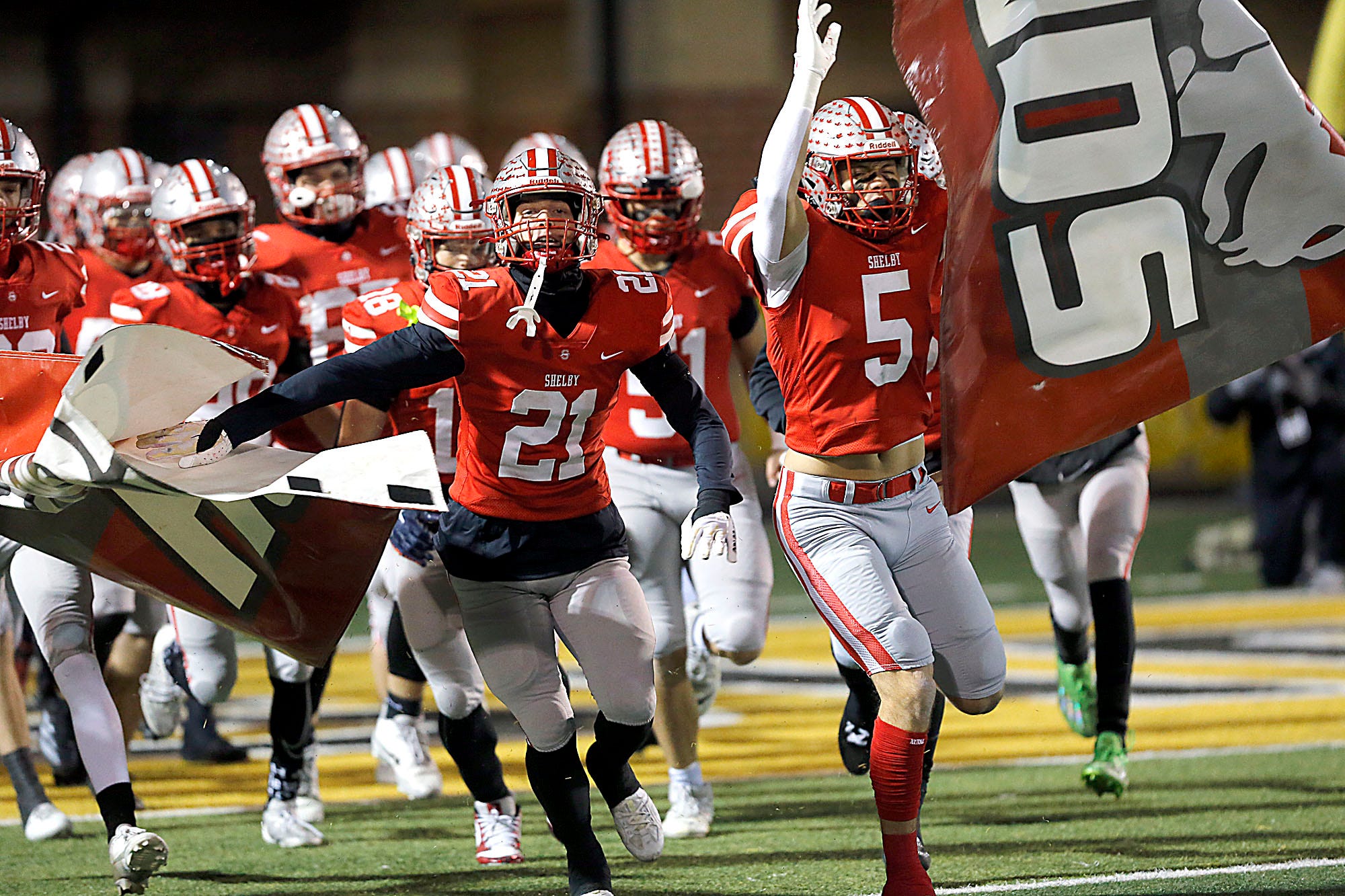 Shelby football OHSAA Div. IV final vs. Glenville as it happened