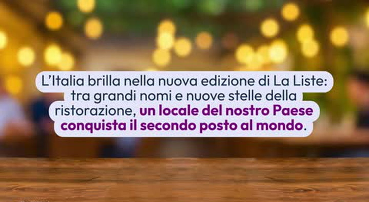 Ristoranti, svelata la classifica mondiale: l’Italia brilla al secondo ...