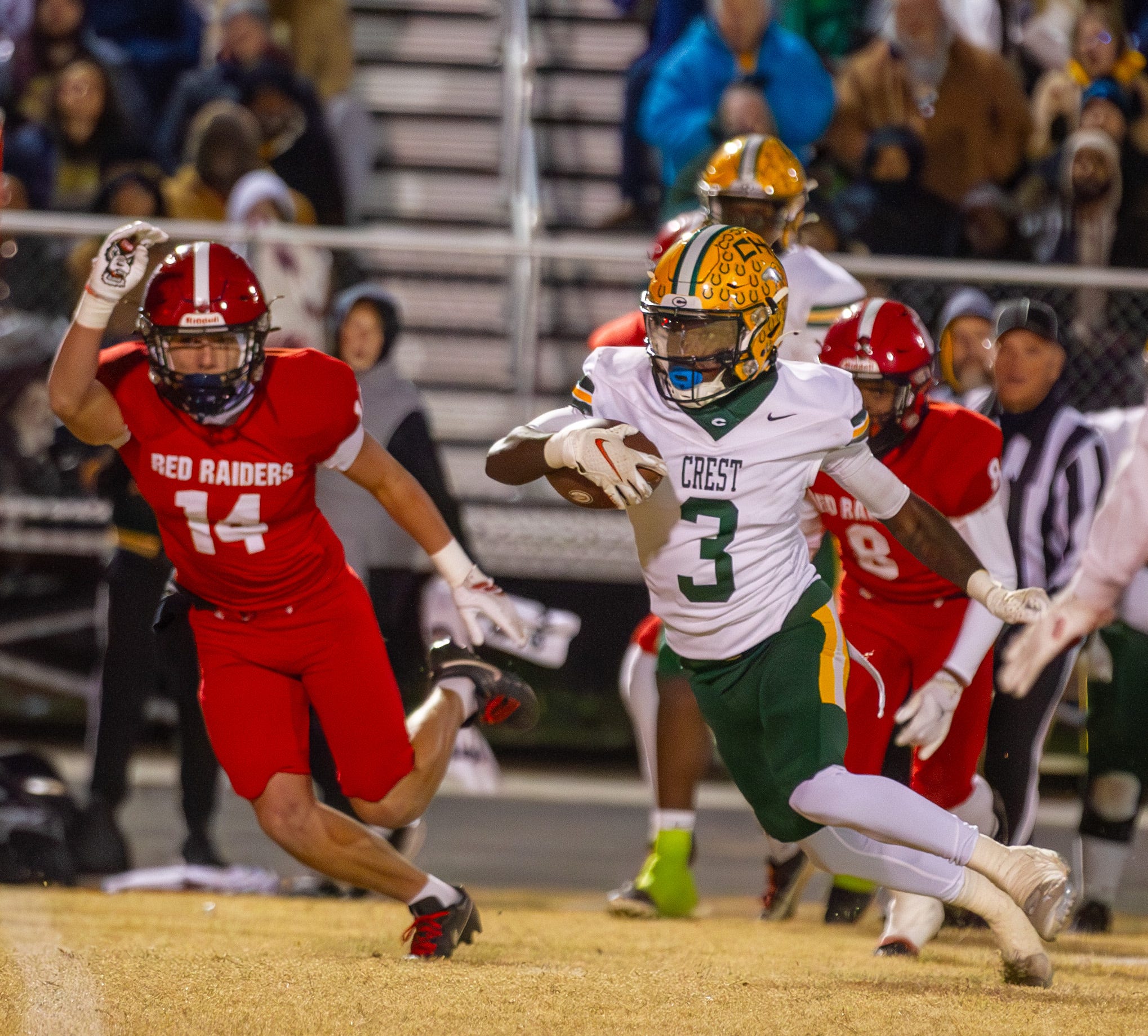 NC high school football fourth round scoreboard for Gastonia, Shelby
