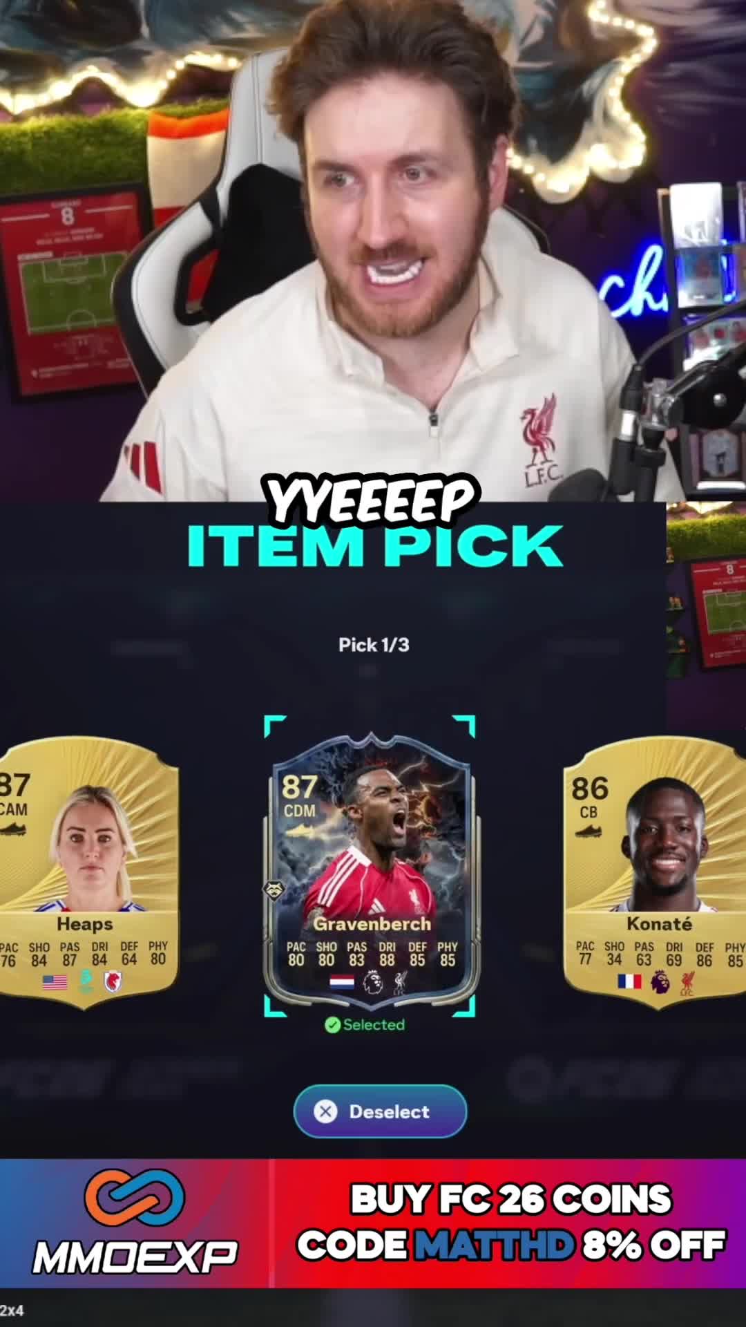 OMG! I packed an insane thunderstruck! #fc26 #shorts