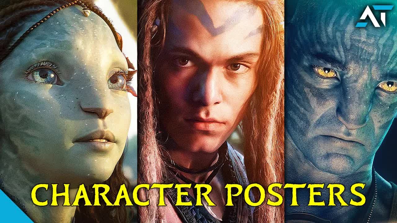 9 new character posters | Breakdown - Avatar 2