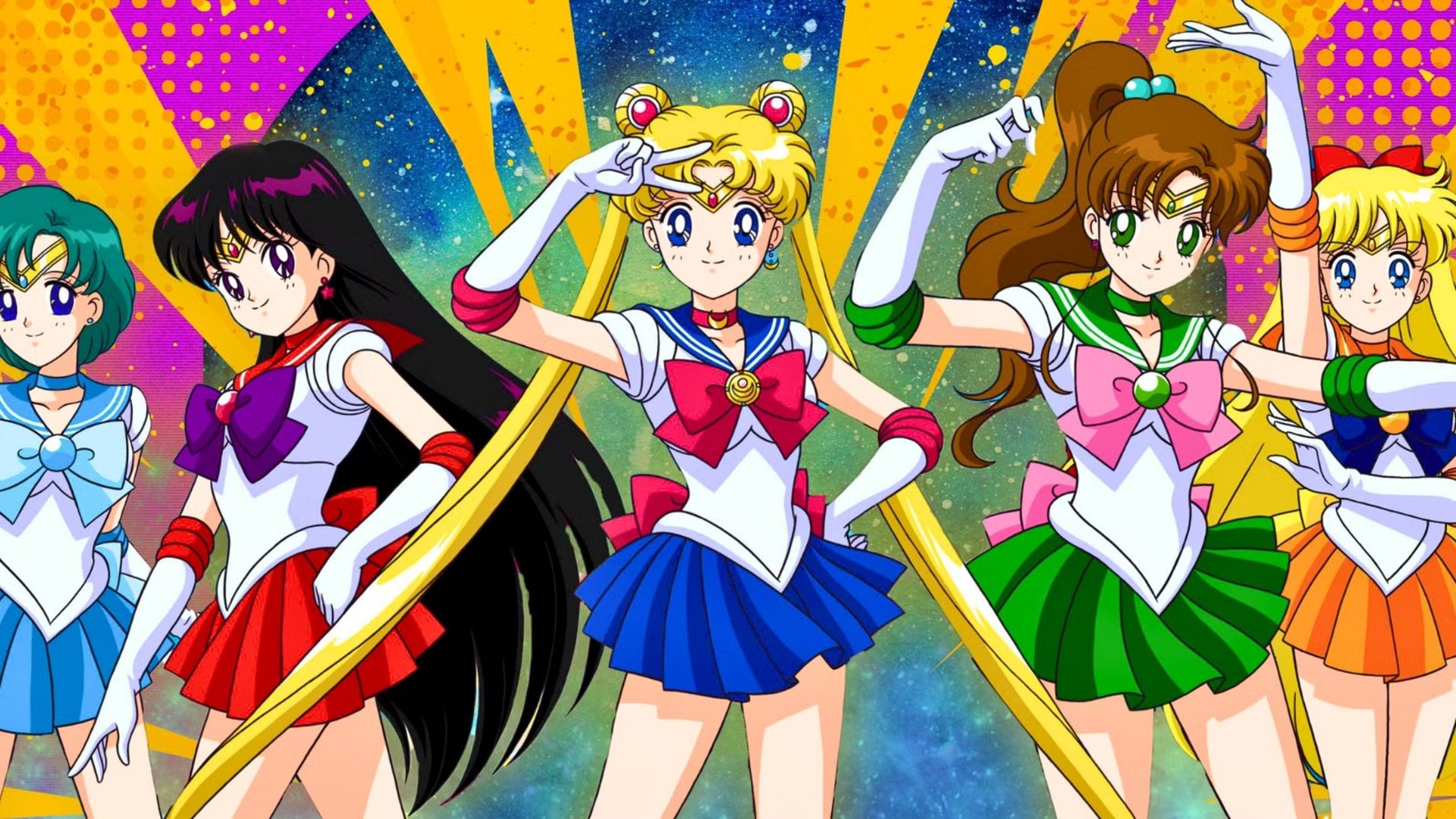 Sailor Moon's Scouts Become Cheerleaders In New Art From Original ...
