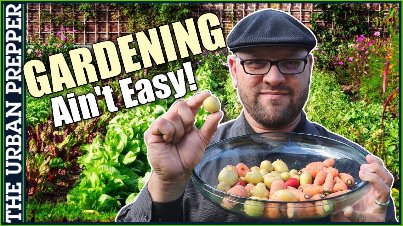 Gardening is difficult but essential for long-term resilience