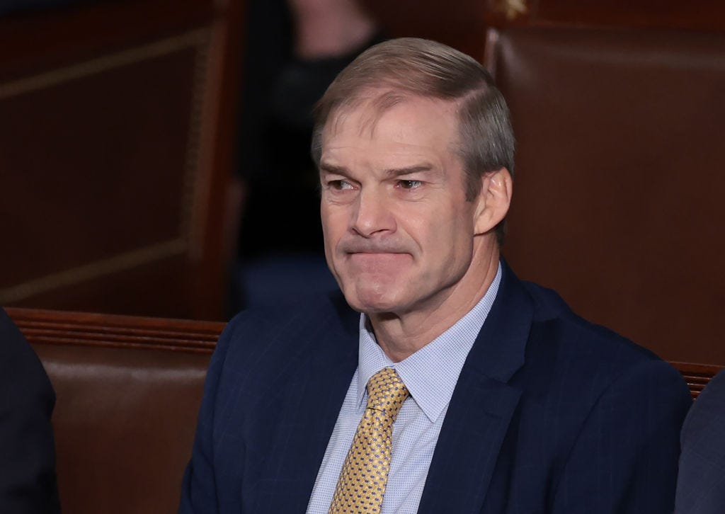 Jim Jordan should point 10 fingers at himself, his party, Trump | Letters