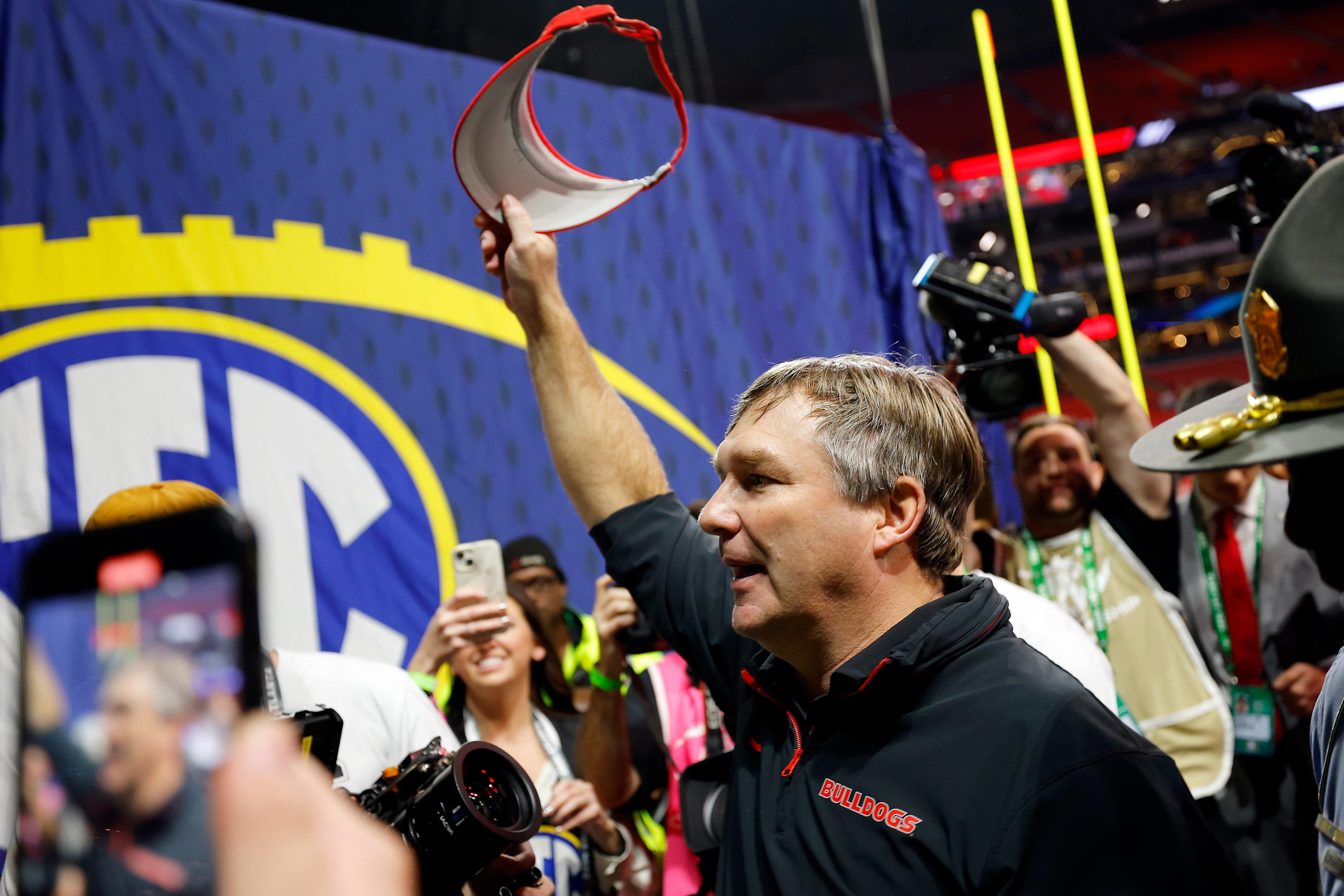 Who will Georgia football play in the 2025 SEC championship?