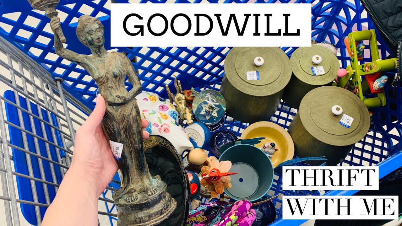 Score! Can't believe she found that | Goodwill thrift with me | Reselling