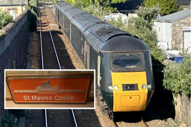 Castle Class train nameplate to be auctioned for Helston Railway