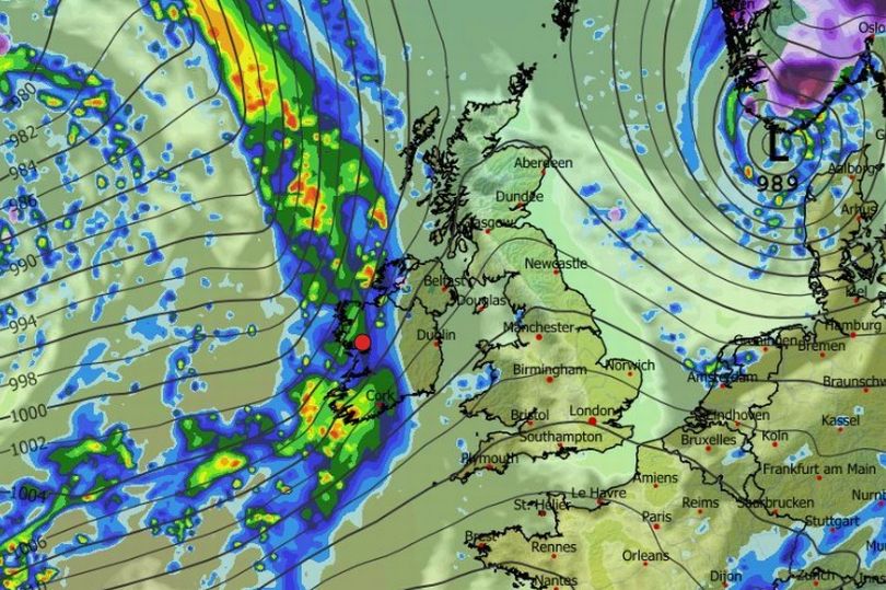 Met Eireann 19 hour rain warning for western counties as map pinpoints ...
