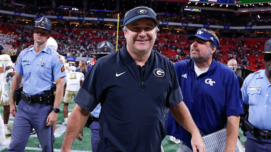 Georgia football sets historic program record in win over Georgia Tech