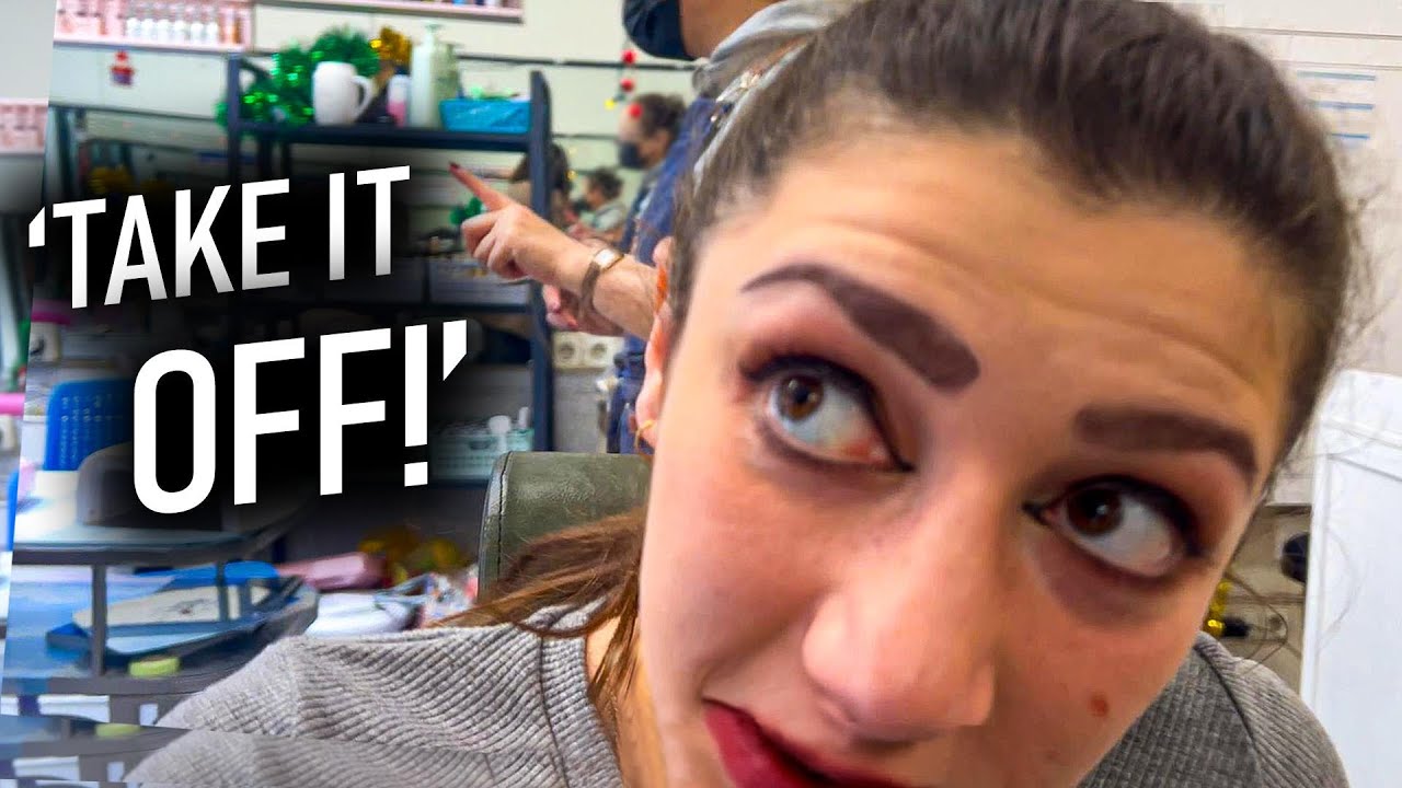 My makeup ends up lasting permanently on my skin