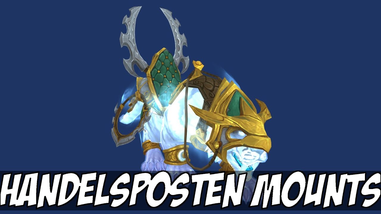 10 neue Mounts, die mit dem Handelsposten in Patch 10.0.5 ins Spiel ...
