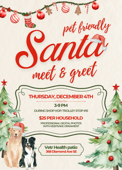 Grand Rapids vet clinic hosts Santa meet-and-greet for pets