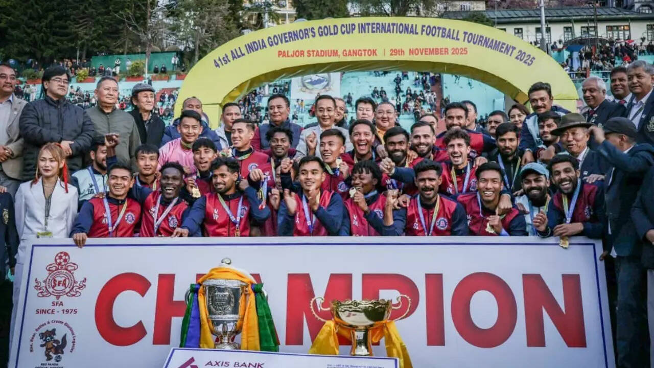 Rajasthan United win the 41st Governor's Gold Cup 2025 with a 1-0 ...