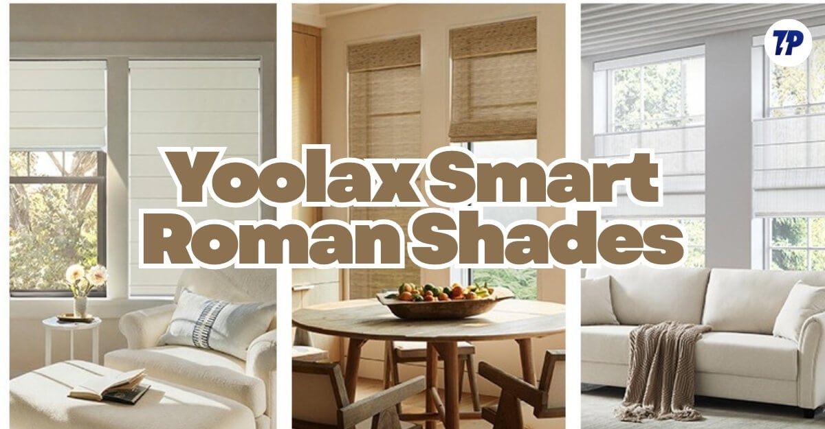 Yoolax Smart Roman Shades: Premium Design, Smart Control and Lasts Long