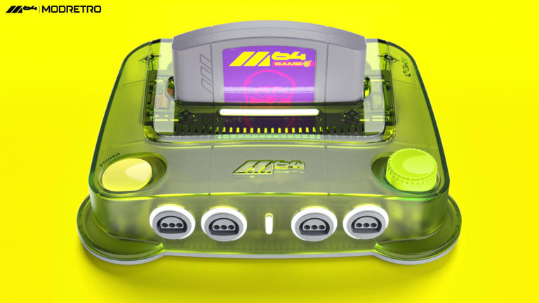 ModRetro's M64 is the N64 retro revival console of my dreams