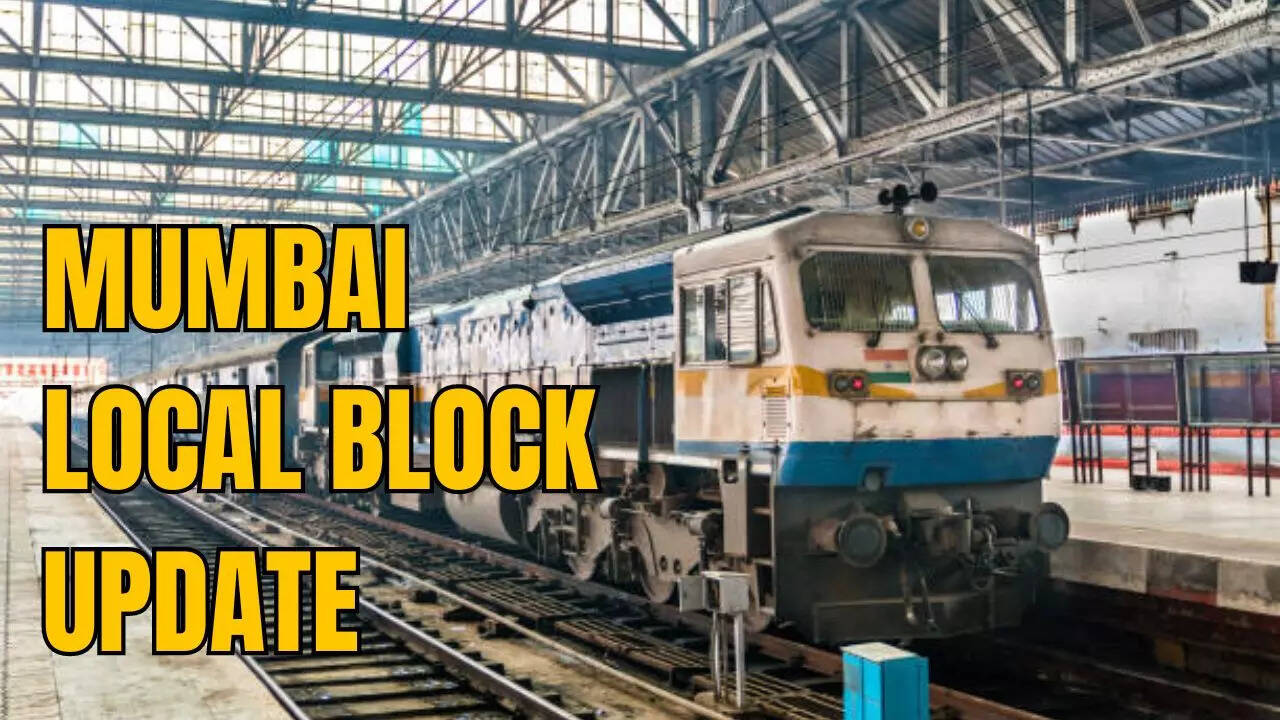 Mumbai Local Train Alert: Sunday Night Jumbo Block to Impact Services ...