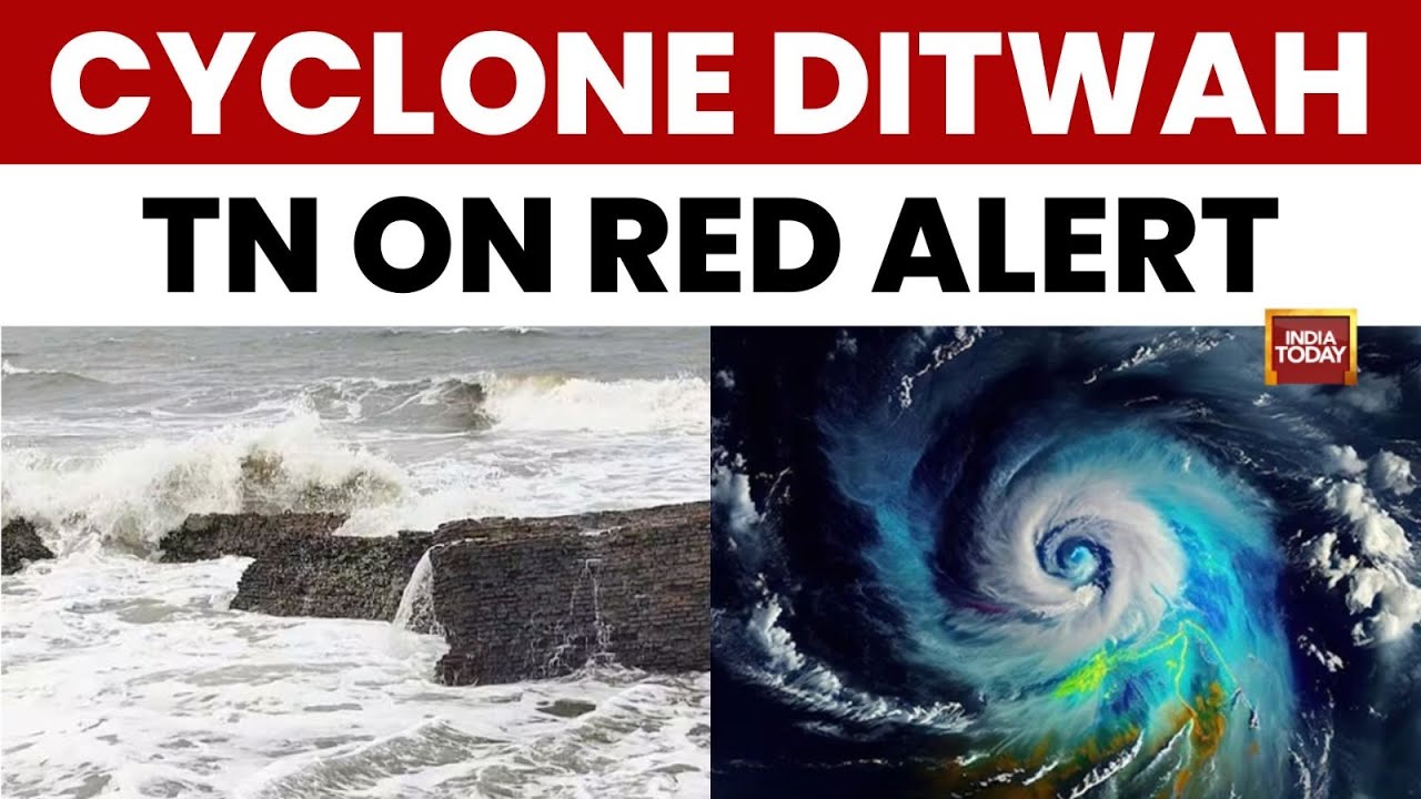 Cyclone Ditwa: Tamil Nadu and Andhra Pradesh on High Alert as Storm ...