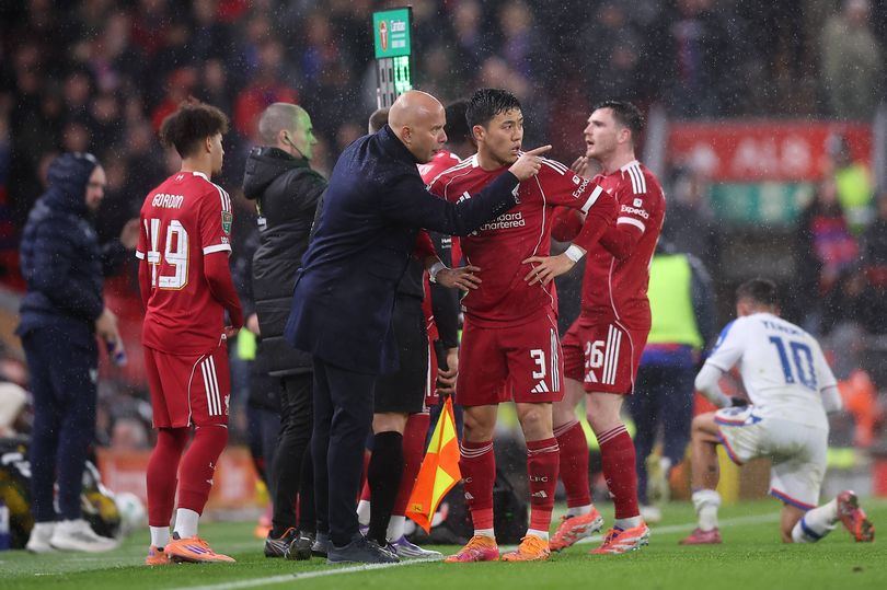 Arne Slot explains Liverpool decisions on Wataru Endo and Joe Gomez ...
