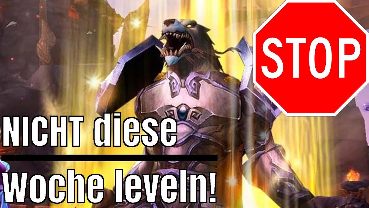 Auf keinen Fall leveln! Warum ihr mit eurem nächsten Twink noch eine ...