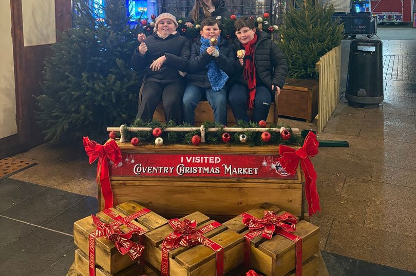 I took the kids to Coventry Christmas Market to see what £50 would get us