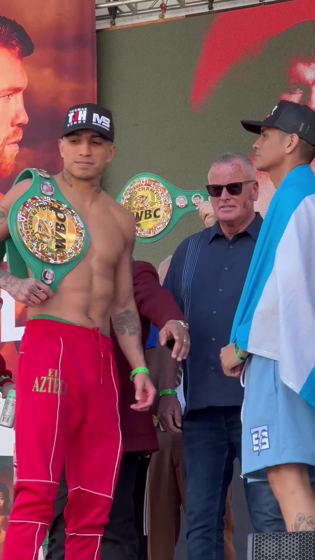 Mario Barrios vs. Fabian Maidana final face-off, co-main for Canelo vs ...