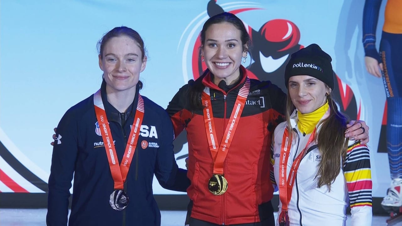 Canada's Sarault golden in 1,000m short track World Tour race, secures ...