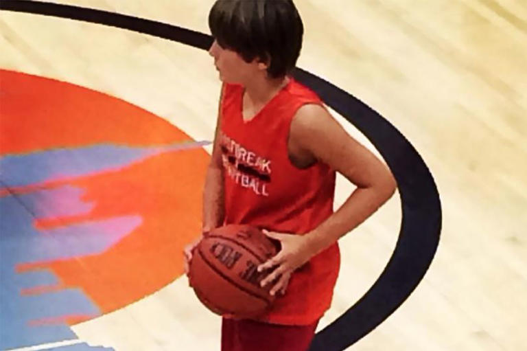 Barron Trump's early basketball days unearthed before huge growth spurt
